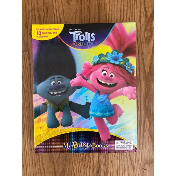 Dreamworks Animation | Games | Trolls World Tour Busy Book With ...